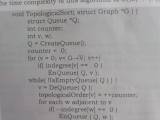 C Topological Sort Using Queue In A Graph Stack Overflow