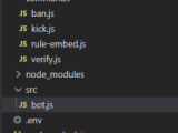 Javascript Discord Bot Error Cannot Find Module Commands Ban Js
