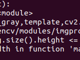 Python Assertion Failed Error In Matchtemplate Using Opencv Stack