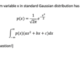 Gaussian Integral