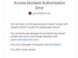 Google Oauth Giving 400 Error Invalid Request Despite Correct Redirect