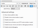 Javascript Web Worker Debugging In Firefox Stack Overflow
