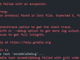 Android Gradle Task Assembledebug Failed With Exit Code 1 Flutter