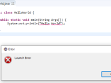 How Do I Fix Java Eclipse Launch Error When Trying To Run Code