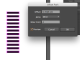Cs6 Staggering Line Paths Evenly In Illustrator Graphic Design