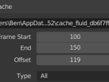 What Is Offset In The Fluid Simulation Bake Settings Blender