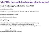 Cakephp First Successful Bake Css Doesn T Seem To Work Stack Overflow