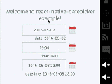 React Native Web Datepicker Component Stack Overflow