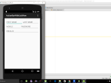 Android Setting Sqlite Database To Textview With Actionbar And