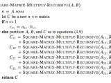 Algorithm Matrix Multiplication Using Divide And Conquer Time