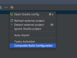 Gradle Composite Builds In Android Studio Stack Overflow