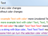 Java Swing Setting Selected Text Color With Html Stack Overflow