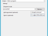 Windows Powershell Script Running From Scheduled Task Action Failed