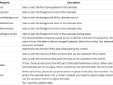 C How To Change Datetimepicker Color Inwindows Forms Stack Overflow
