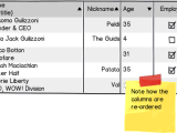 Interface Sorting Tables After Multiple Columns User Experience