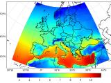 Plotting Data In Orthographic Projection Using Matplotlib Cartopy
