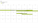 Javascript How To Render Event In Custom Built Calendar Stack Overflow