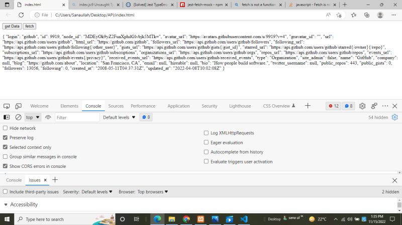 Javascript Jest Typeerror Fetch Is Not A Function Stack Overflow - Ocean Illustrations - Perfect High Resolution Collection