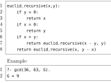 Recursion Euclid In Prolog Greatest Common Denominator Stack Overflow