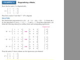 Diagonalization And Linear Transformations Mathematics Stack Exchange