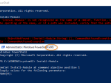 Powershell Install Module The Term Install Module Is Not