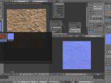 Cycles Render Engine Texture Paint Diffuse And Normal Map Over