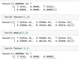 Python What S The Difference Between Torch Tensor Vs Torch Empty