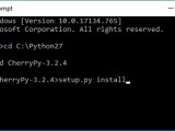 Python Unable To Install Cherrypy Stack Overflow