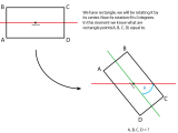 Analytic Geometry Rotating Rectangle By Its Center Mathematics