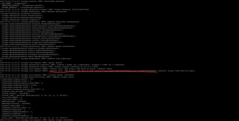 Python Scrapy Login To Website Login Data Is Displayed In The - Ultra HD Abstract Photo - 8K