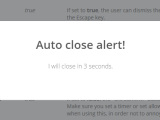 Javascript Sweet Alert Display Countdown In Alert Box Stack Overflow