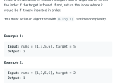 Python Leet Code Search Insert Position Why My Binary Search Cannot