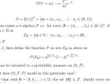 Measure Theory Sample Space In Probability Subsets Of The Sample