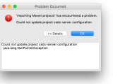 Java Unable To Update Maven Project In Spring Tool Suite Stack Overflow