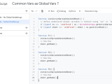 Avoid Repeating Use Global Variables In Google Apps Script Or Not