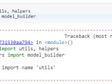 Python Importerror Cannot Import Name Utils Stack Overflow