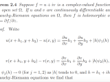 Complex Analysis Characterization Of Analytic Functions Proof