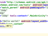 Xml Android Studio Layout Error Unknown Attribute Stack Overflow