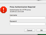 Macos How To Show Proxy Authentication Required Dialog For Mac Os X
