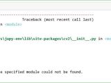 Unable To Import Cv2 Using Anaconda 4 5 Python 3 6 6 Stack Overflow