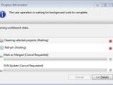 Java Eclipse Hang When Cancel Background Process Stack Overflow