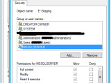 Sql Server 2012 Permissions Issue During Bulk Load Of Csv File Stack