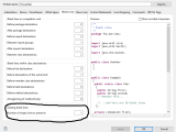 Java Eclipse Formatter Add Blank Line Between Code Blocks Stack
