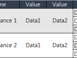 Listview Split Row Cells In Wpf Stack Overflow