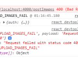 Javascript Axios Post Is Showing Error Request Failed With Status