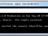 Oracle Running Sql File In Command Line Using Sqlplus Result With An