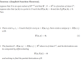 Calculus Implicit Function Theorem On Vector Valued Function