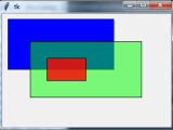 Python How To Make A Tkinter Canvas Rectangle Transparent Stack