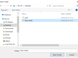 C Windows Fileopendialog Returning Wrong Path Stack Overflow