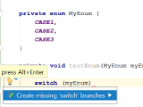 Autocomplete Android Studio Enum Auto Completion Of Switch Case